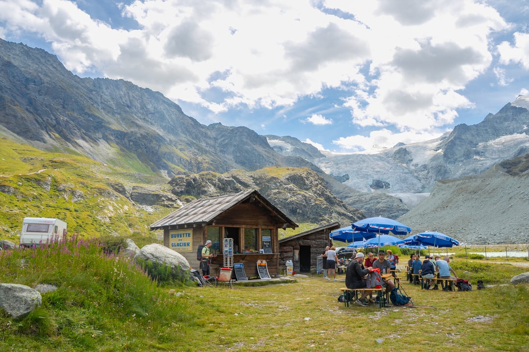 The Walker's Haute Route - Hut to Hut Hiking Switzerland