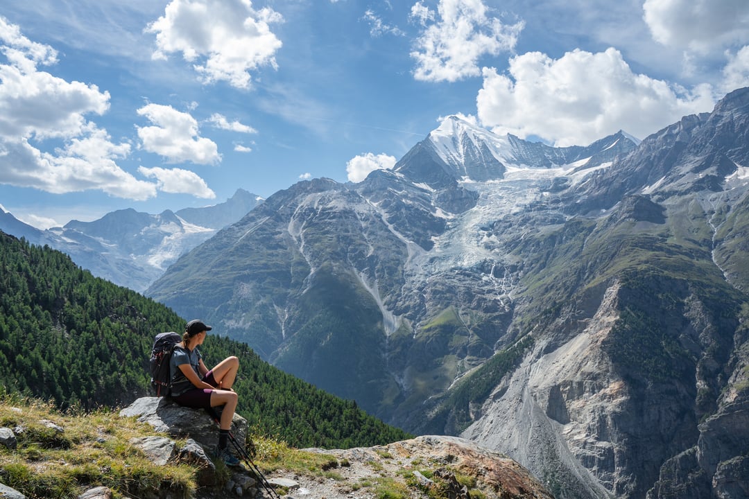 The Walker's Haute Route - Hut to Hut Hiking Switzerland