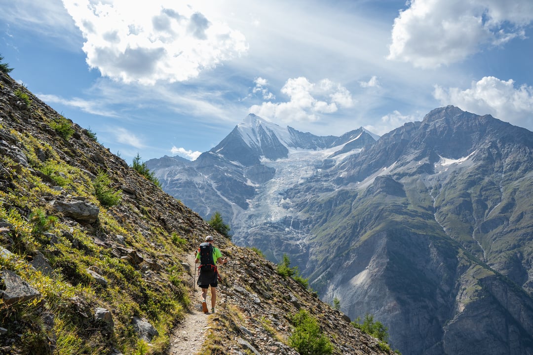 The Walker's Haute Route - Hut to Hut Hiking Switzerland